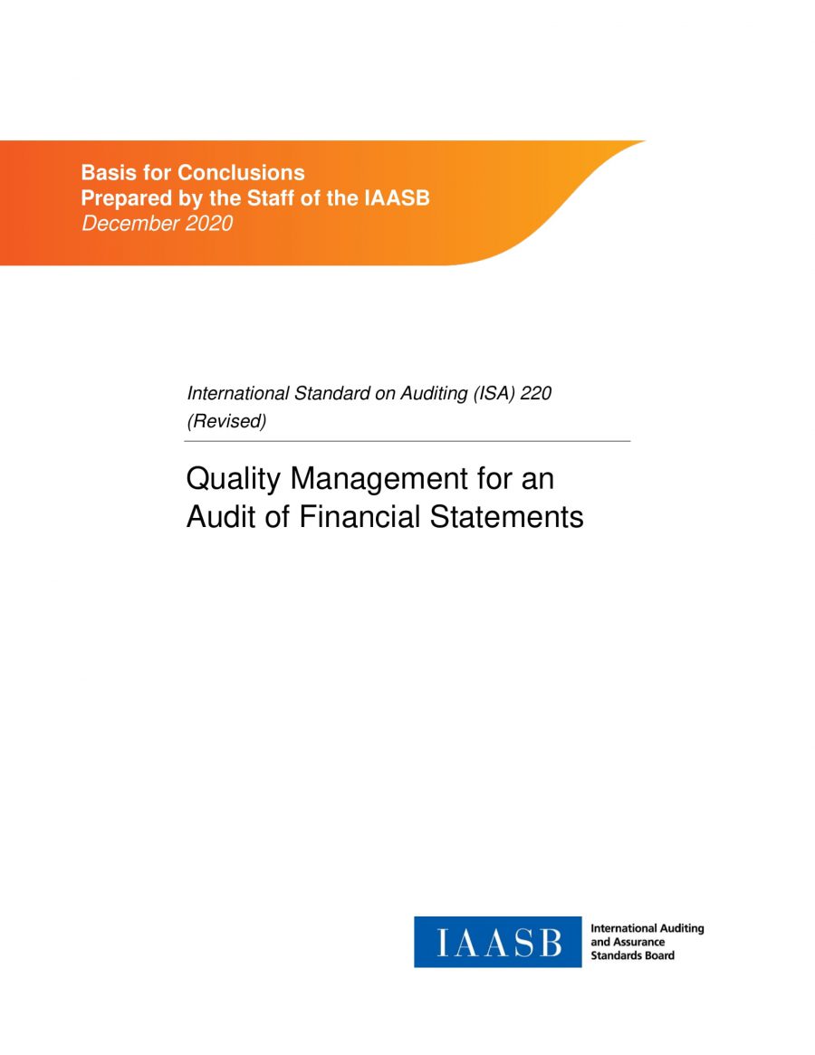 Auditing – Institute of Chartered Accountants of the Maldives