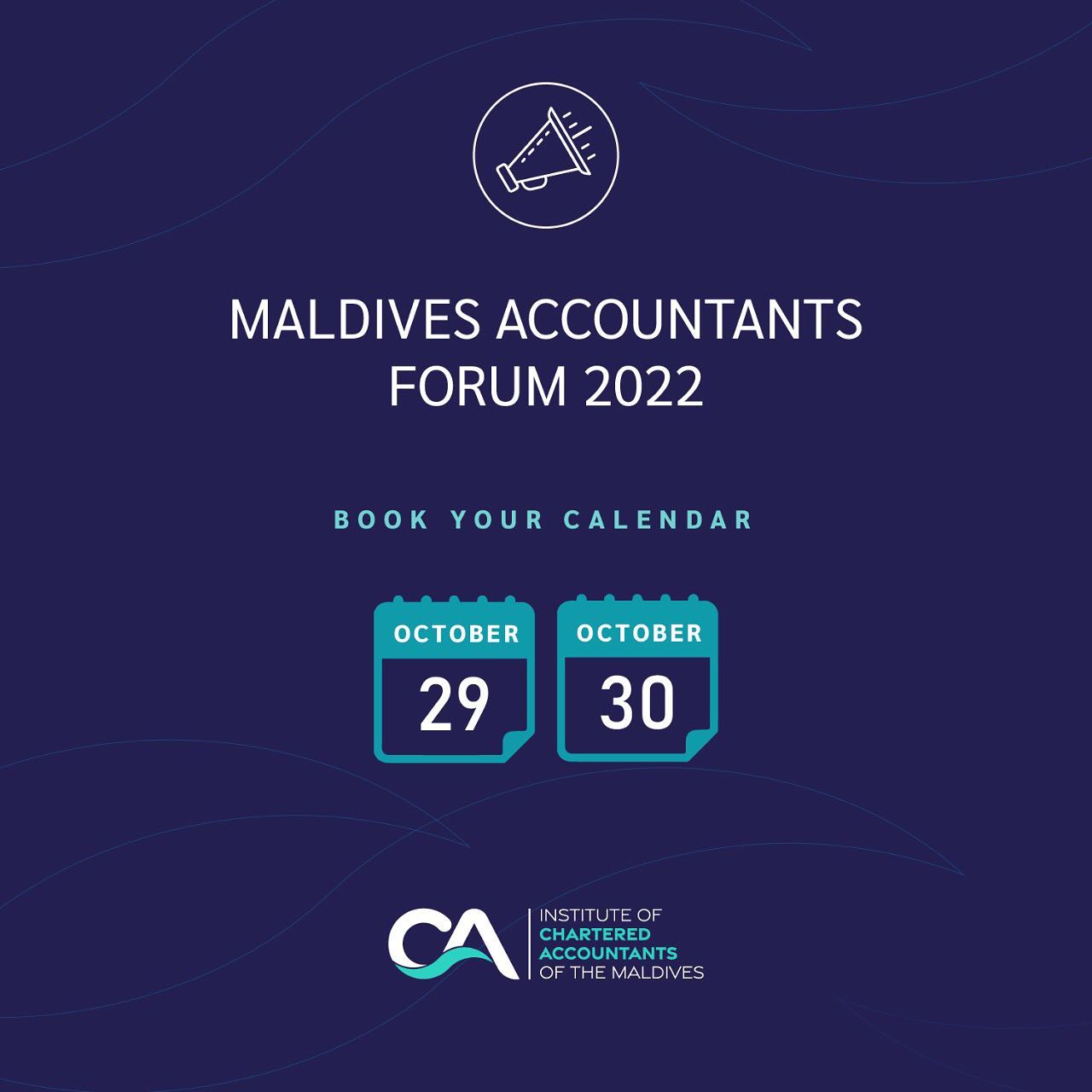 CA Maldives announces MAF 2022 – Institute of Chartered Accountants of ...