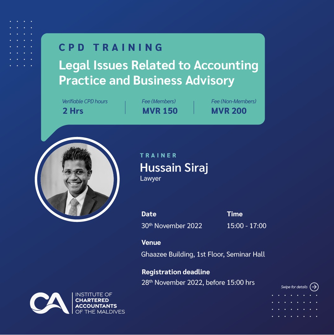 CPD Training – Legal issues related to accounting practice and business ...