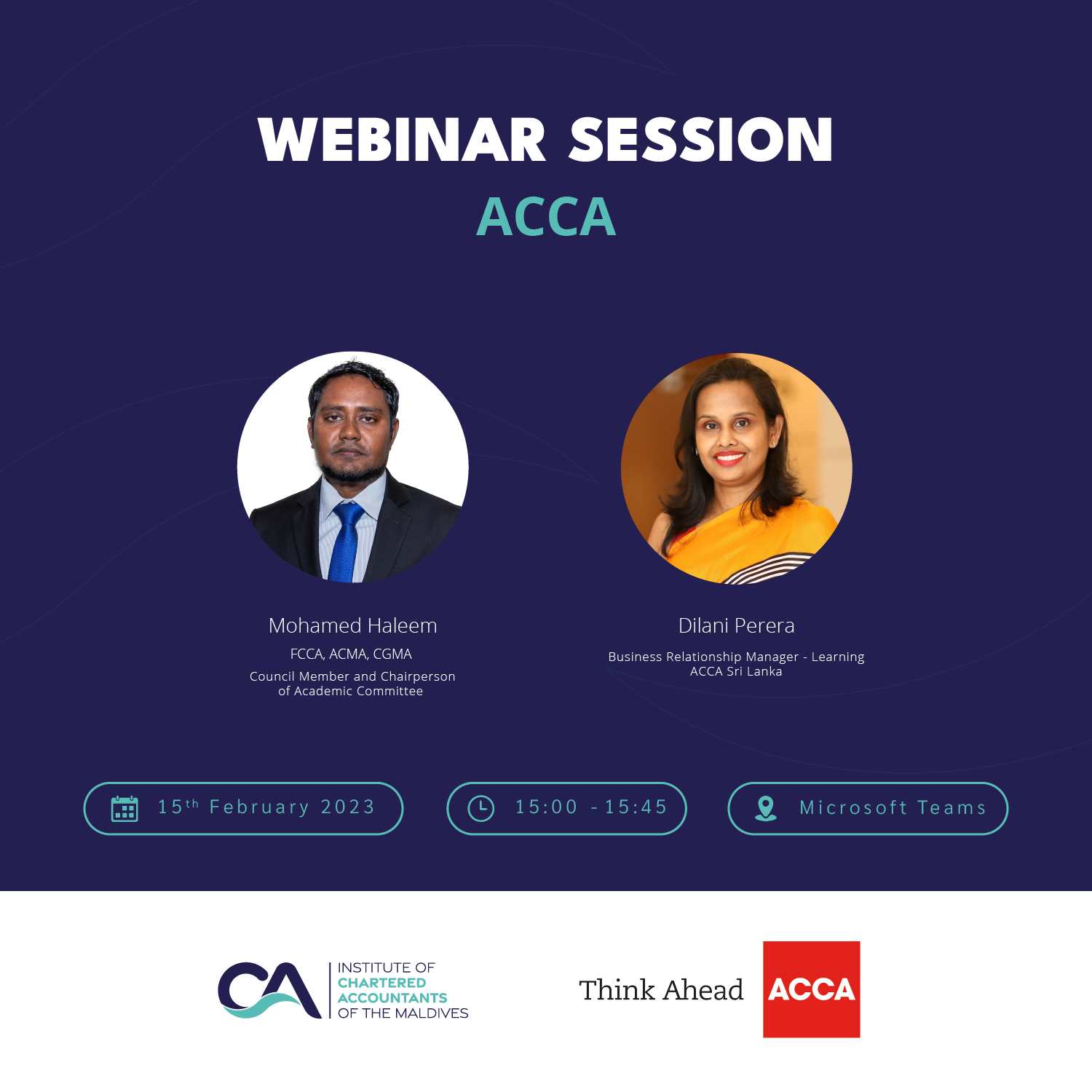 Webinar Session of ACCA Qualification and Entry routes – Institute of ...